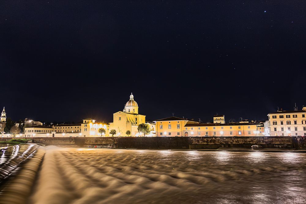 Fiume Arno by Night Foto % Immagini| europe, italy, vatican city, s ...