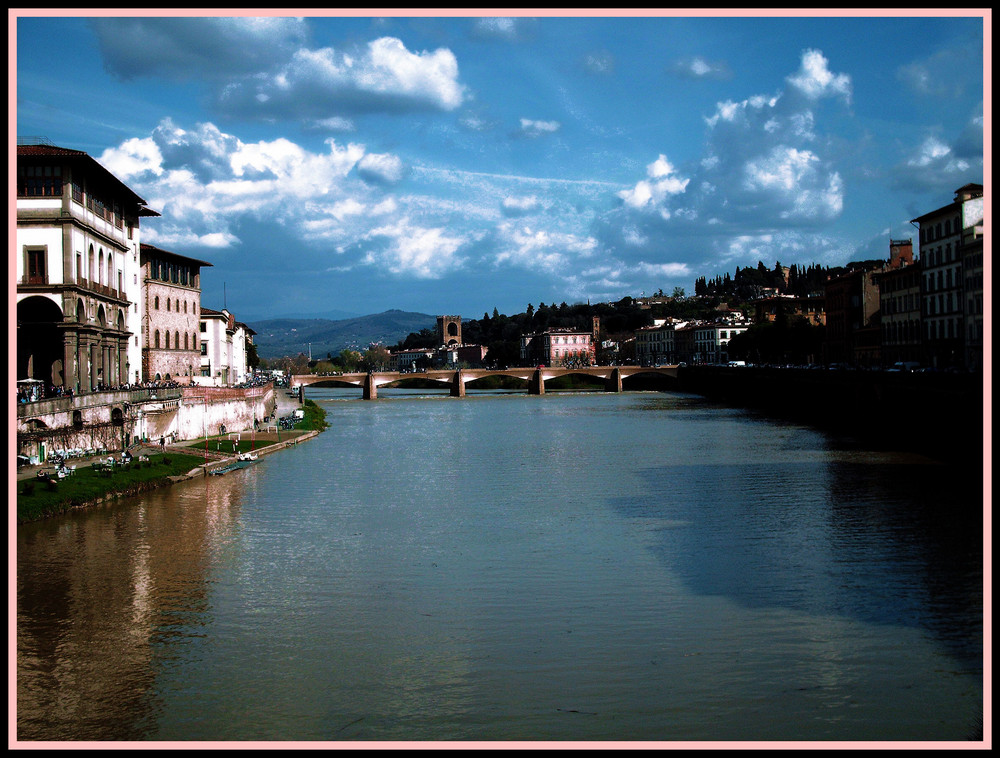 Fiume Arno (Firenze Italy 2009) Foto % Immagini| europe, italy, vatican ...