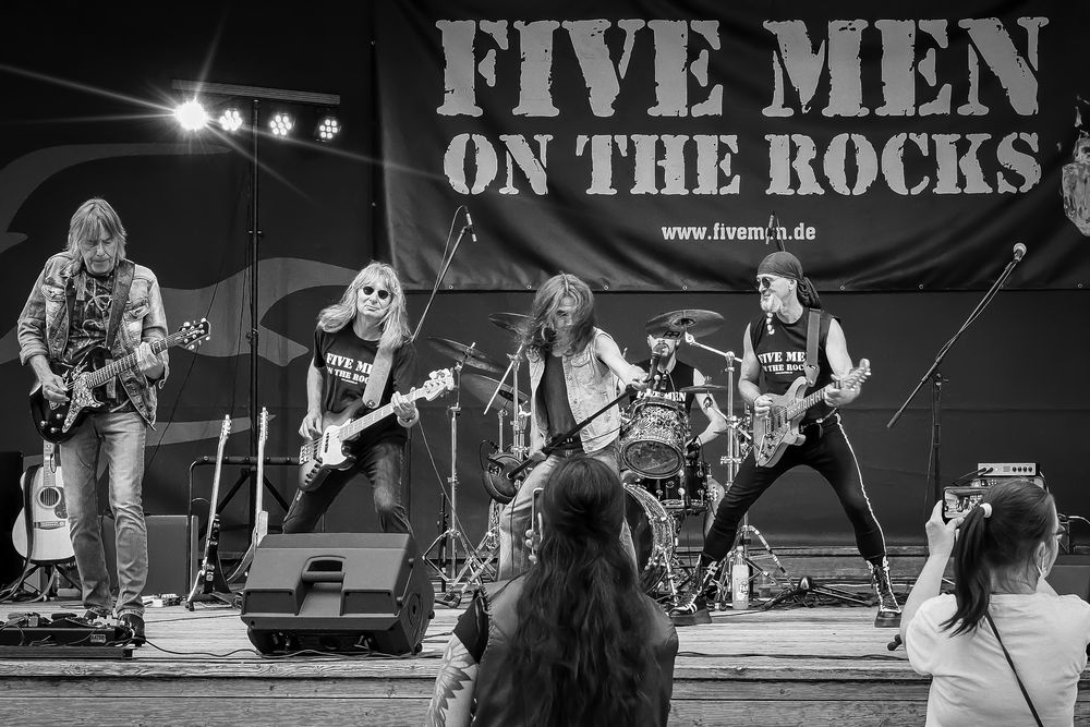 Five men on the rocks Foto & Bild | motive, rostock, kühlungsborn ...