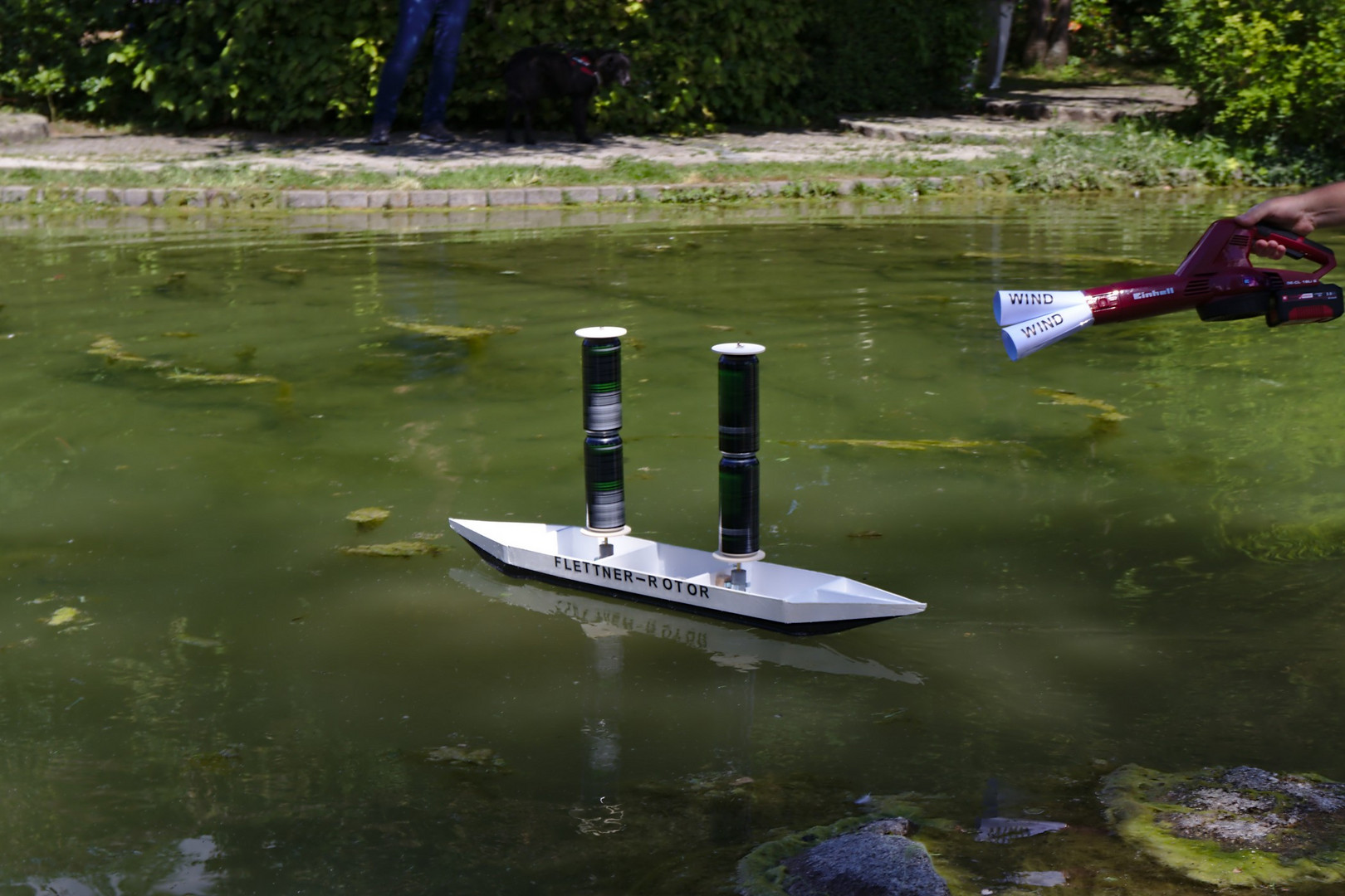 Flettner-Rotor Foto & Bild | schiff, modell, verkehr Bilder auf ...