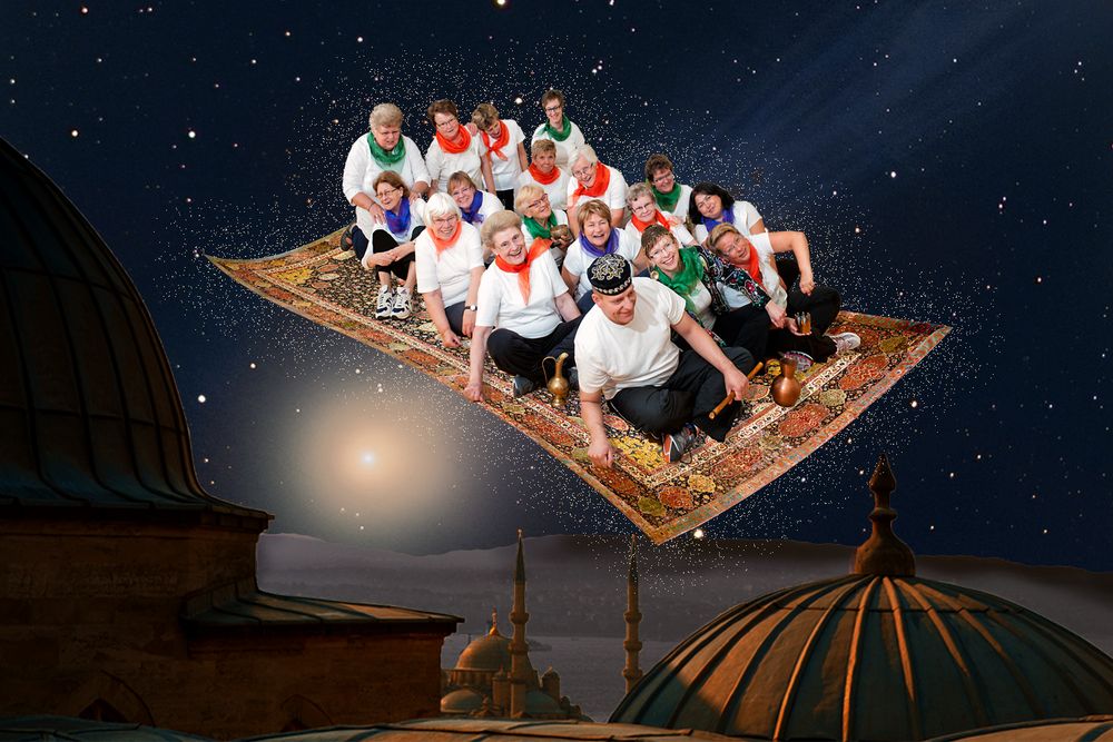 Fliegender Teppich Foto & Bild | szene, fantasy, istanbul Bilder auf ...