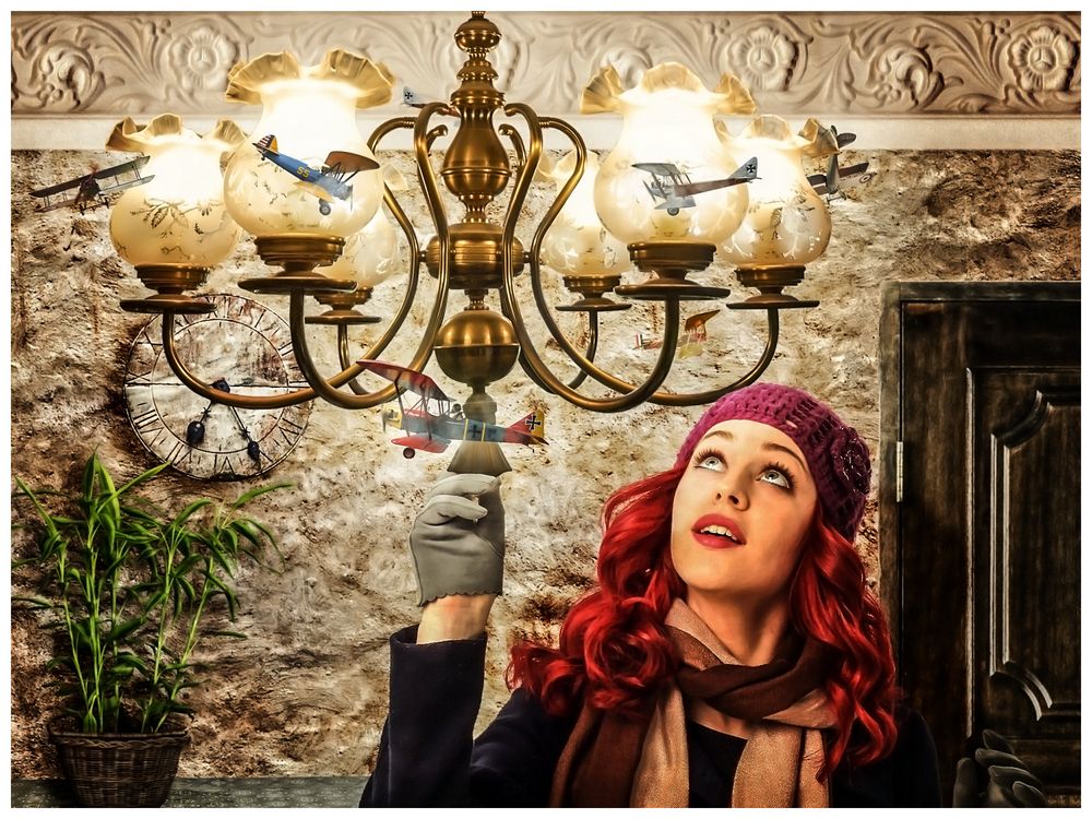 FLIEGE(R) - (grüß mir die Lampe) Foto & Bild | fotomontage, composing , digiart challenge Bilder ...