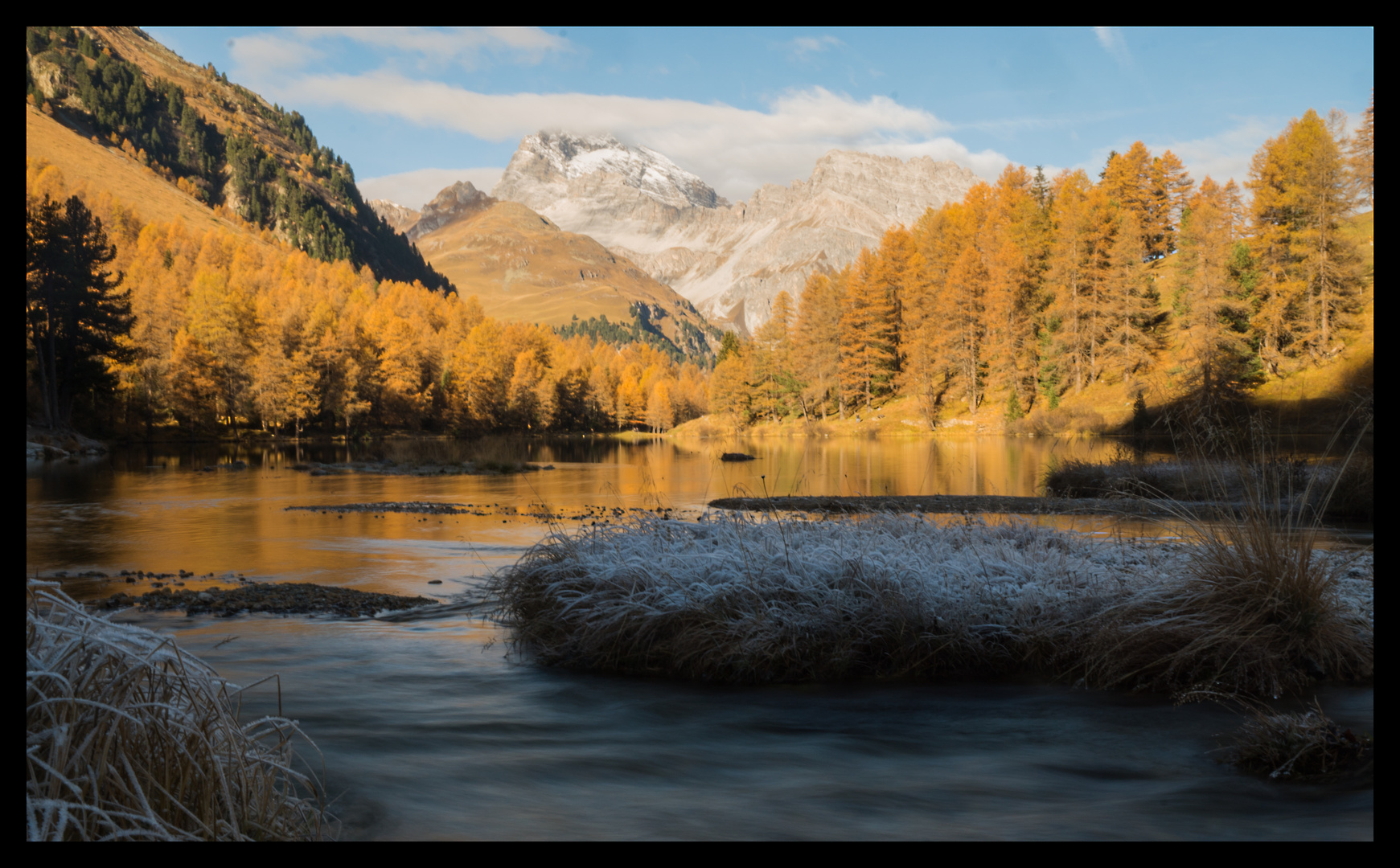 Fliessend Foto & Bild | sonnenaufgang, schweiz, see Bilder auf ...
