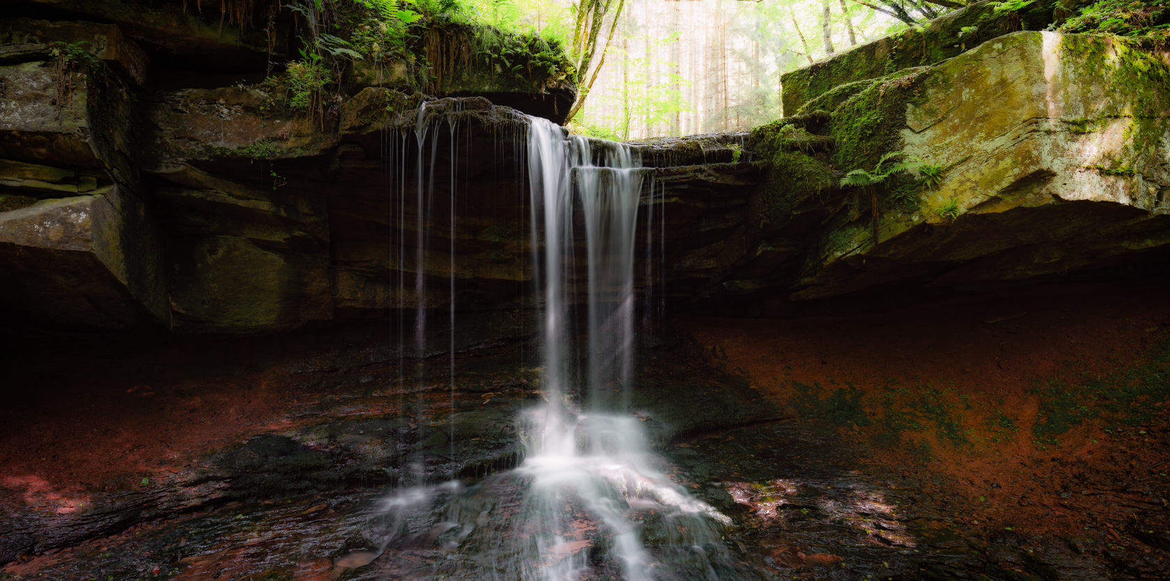 ~~ Fließend Wasser ~~ Foto & Bild | landschaft, wasserfälle, panorama ...