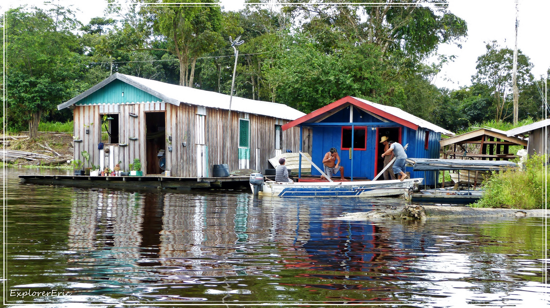 Floating Houses................ Foto & Bild | south america, brazil ...
