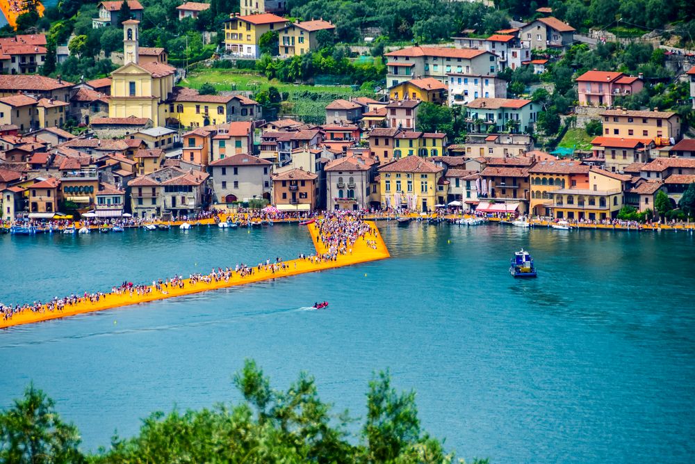 Floating Piers Foto & Bild | art, italy, water Bilder auf fotocommunity
