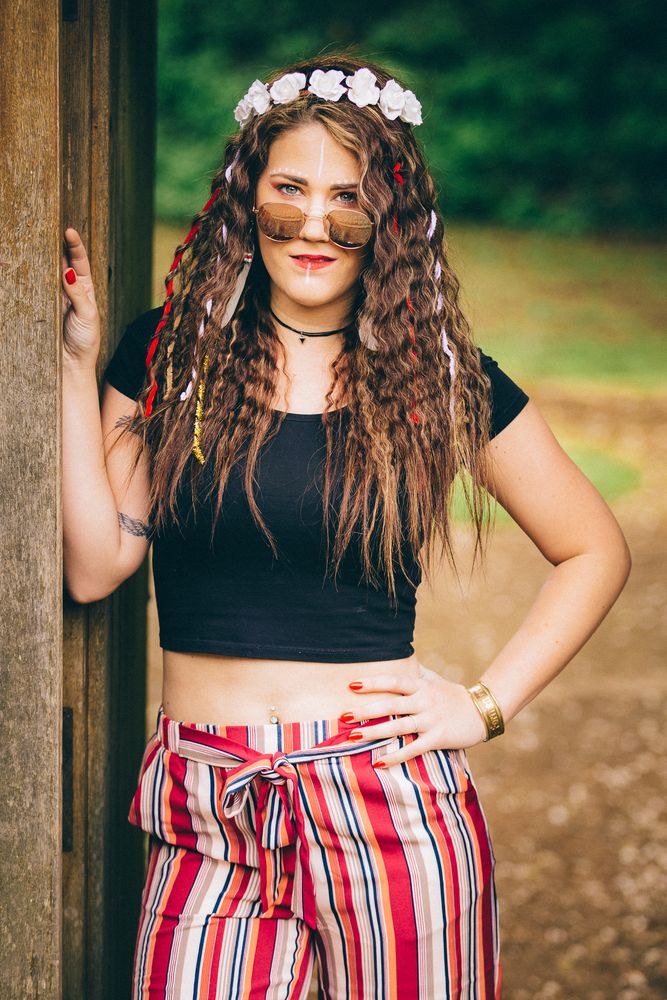 Flower Power Foto & Bild | erwachsene menschen, portraits erwachsener ...