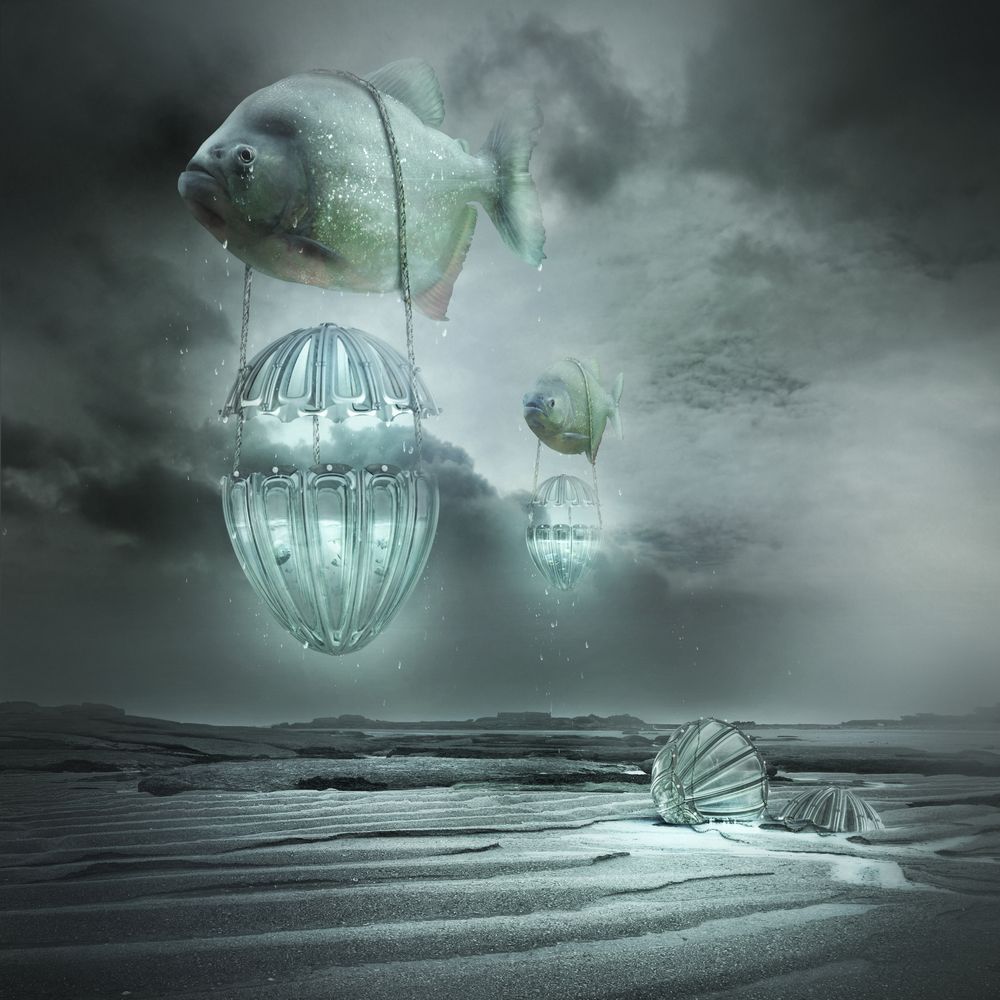 Flucht Foto & Bild | fotomontage, surreal, digiart Bilder auf fotocommunity