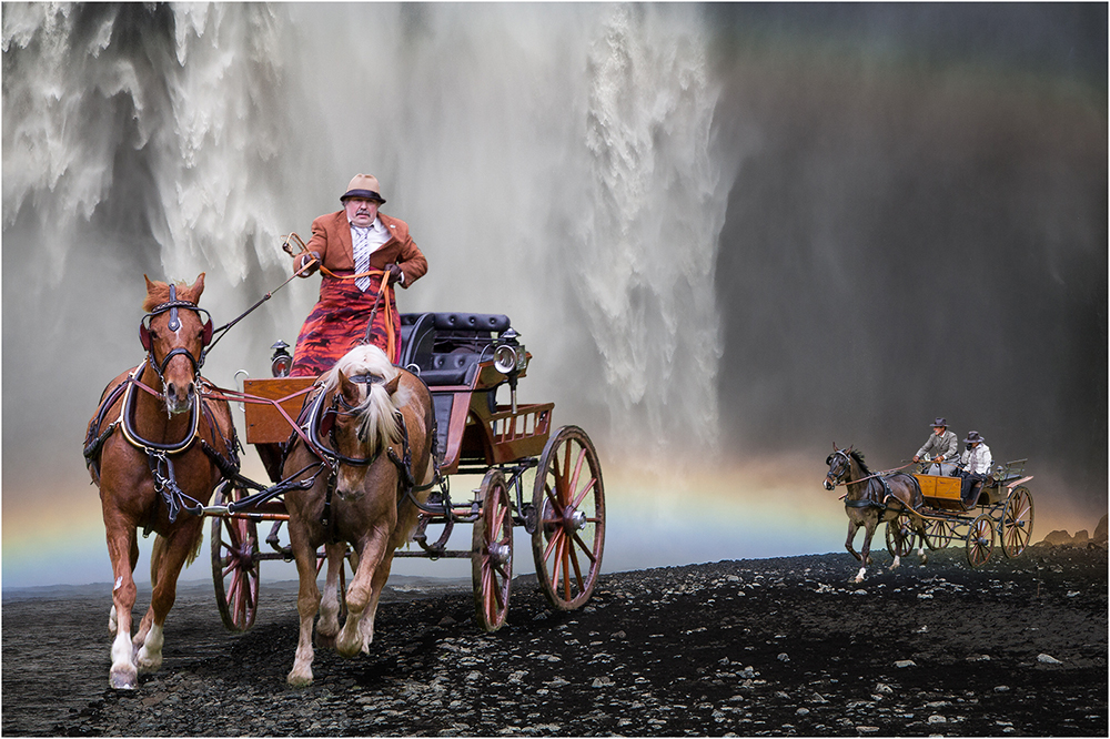 Flucht_Heinz Schaub Foto & Bild | fotomontage, composing , fotos Bilder auf fotocommunity