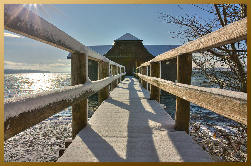 Fluchtpunkt Steg(en) Foto & Bild | deutschland, europe, bayern Bilder auf fotocommunity