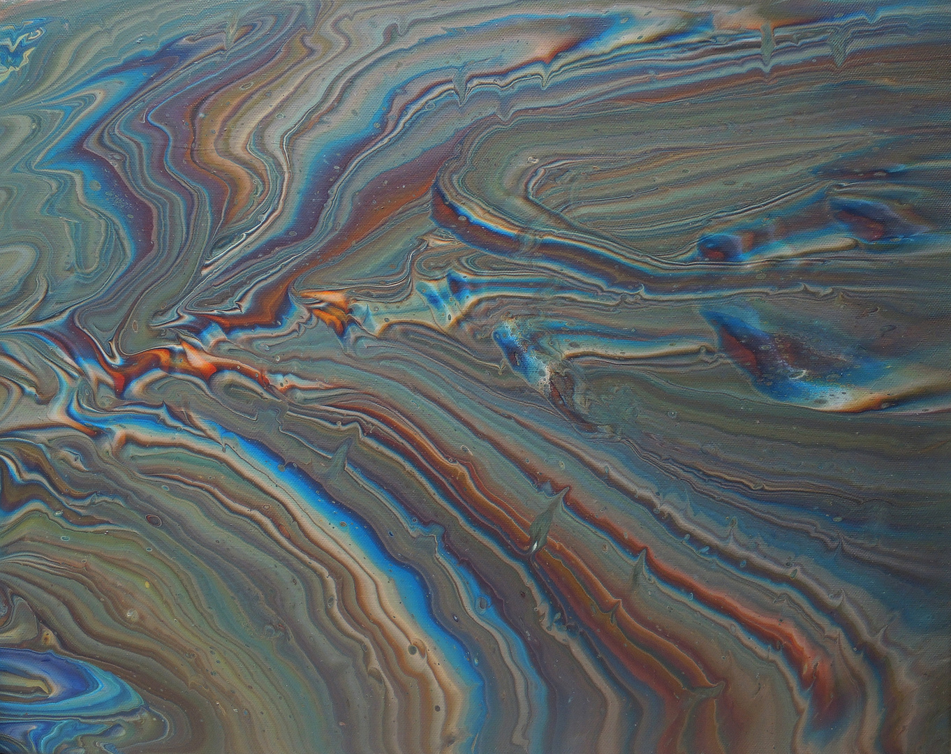 Fluid Painting - Abstrakte Malerei in Acryl Foto & Bild | wave, motive, acryl Bilder auf ...