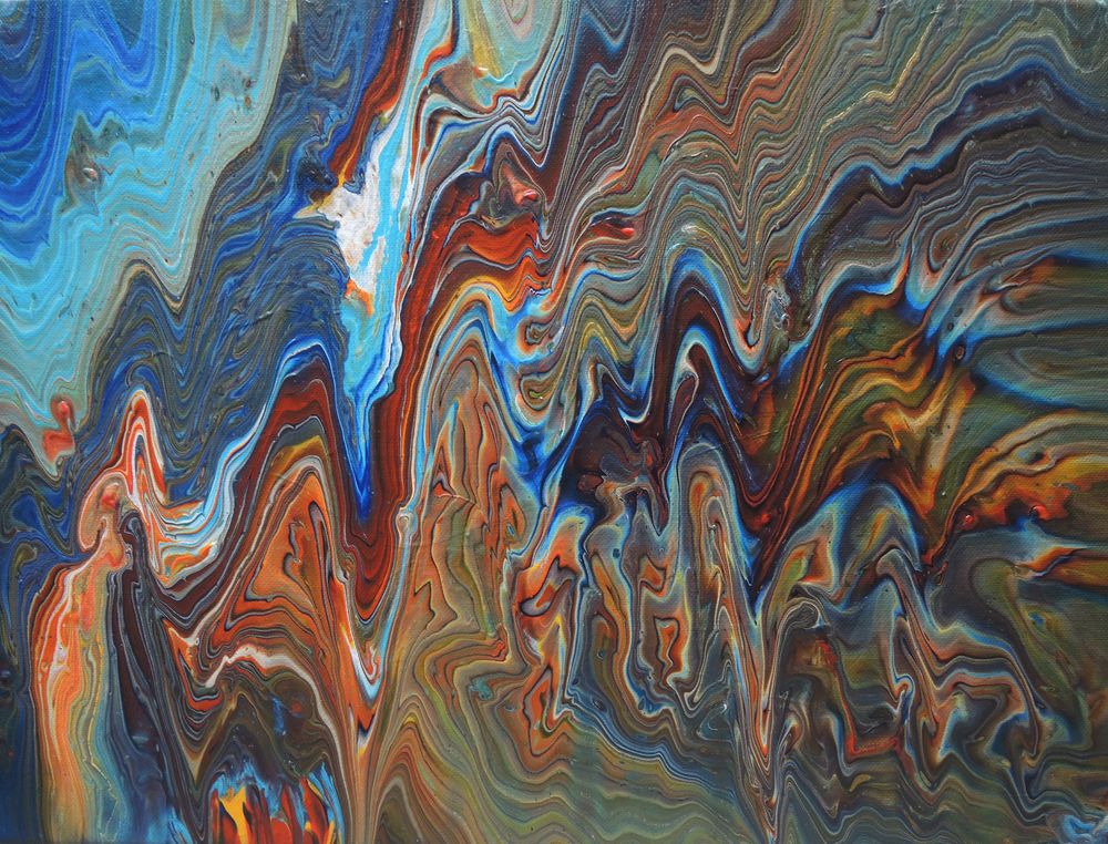 Fluid Painting - Abstrakte Malerei in Acryl Foto & Bild | kunstfotografie & kultur, gemälde ...
