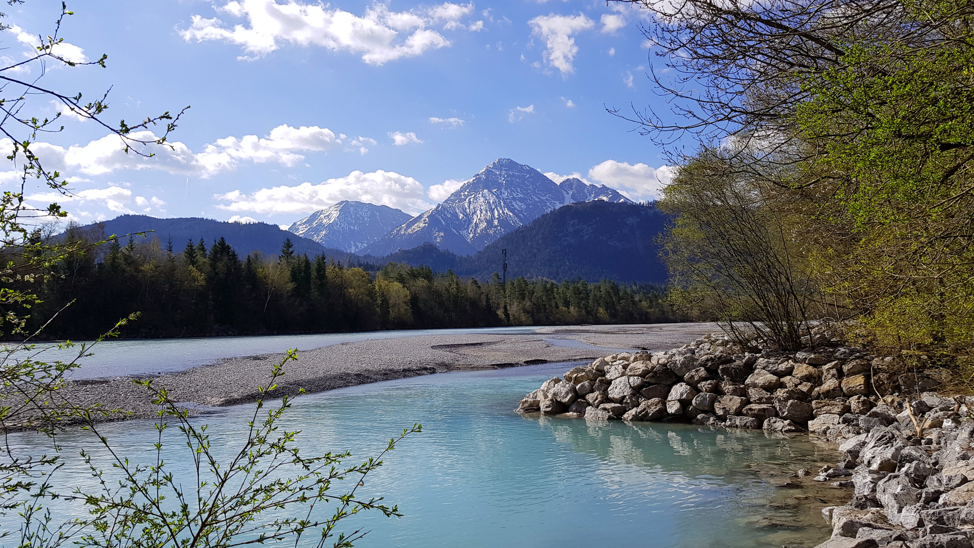 Fluss Lech… Foto & Bild | natur, landschaft, bach Bilder auf fotocommunity