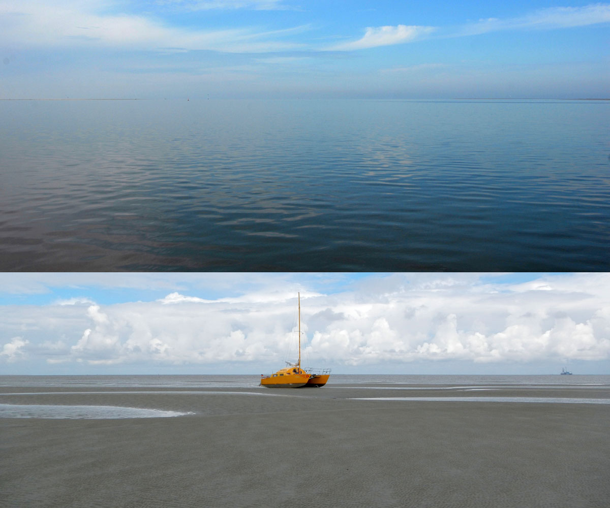 Flut und Ebbe Foto & Bild | sport, segel- surf- & bootssportarten ...