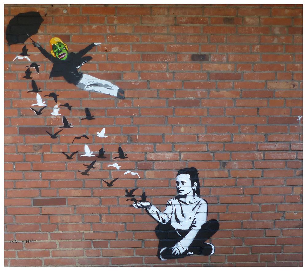 ***fly away***... Graffiti-Malerei (NEAL)..... Foto & Bild | reportage ...