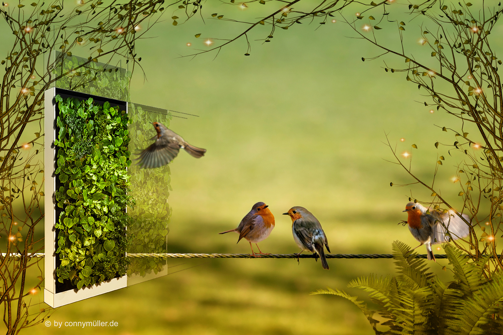Fly, Robin Fly Foto & Bild | robin, rotkehlchen, erithacus rubecula ...