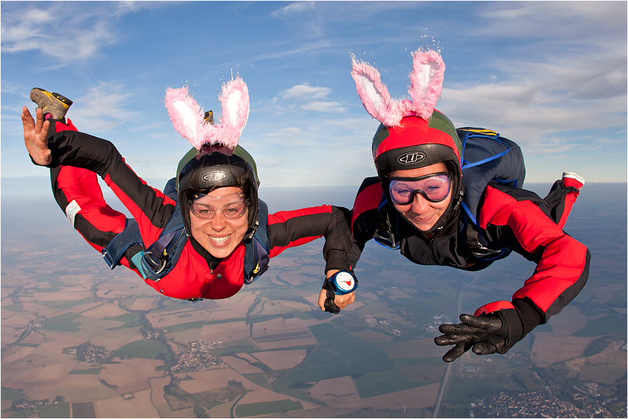 flying Bunny's ... Foto & Bild | sport, flugsport, fallschirmsport ...