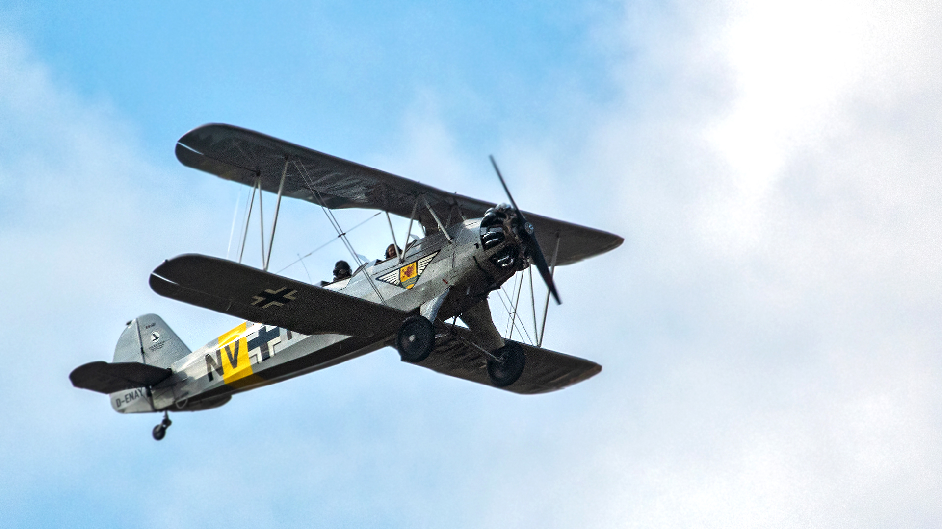 Focke Wulf Fw 44 Stieglitz 002 Foto & Bild | world, spezial, wolken ...