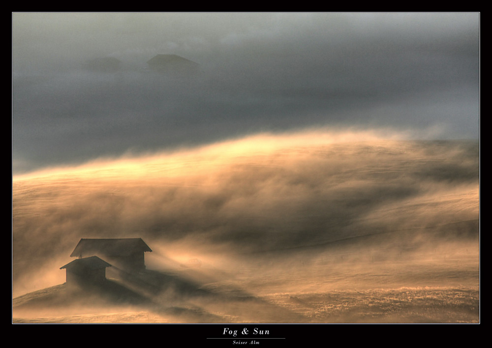 Fog & Sun Foto & Bild | landschaft, berge, natur Bilder auf fotocommunity