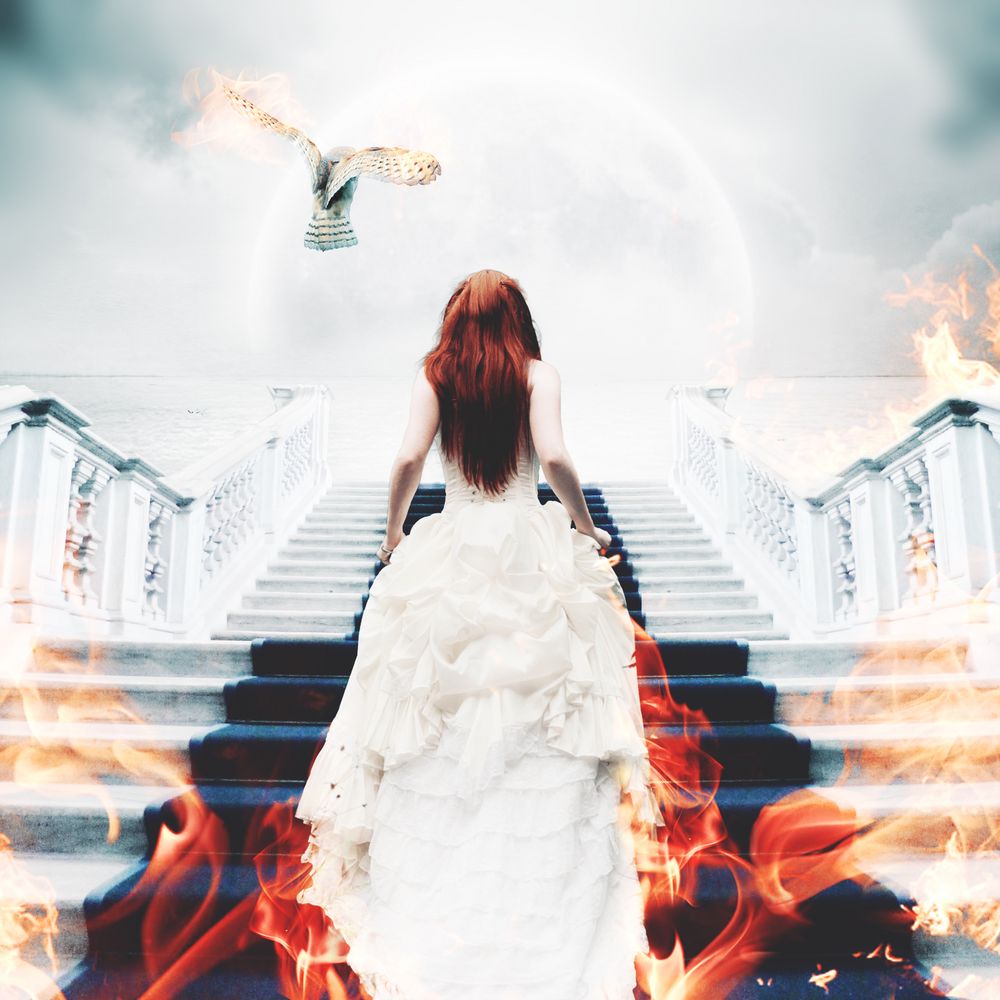 follow your inner voice Foto & Bild | fotomontage, fantasy mystery, mystisch Bilder auf ...