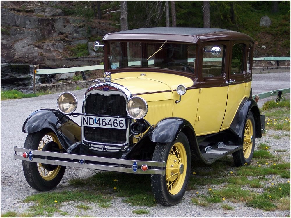 Ford A (Oldtimer) Foto & Bild | oldtimer, norwegen, industrie Bilder ...