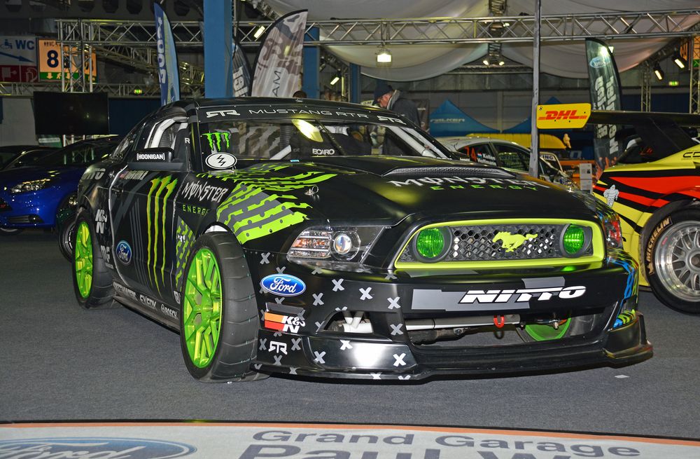 Ford Mustang RTR Monster Energy Nitto Tire Formula Drift Fahrer.Vaughn ...