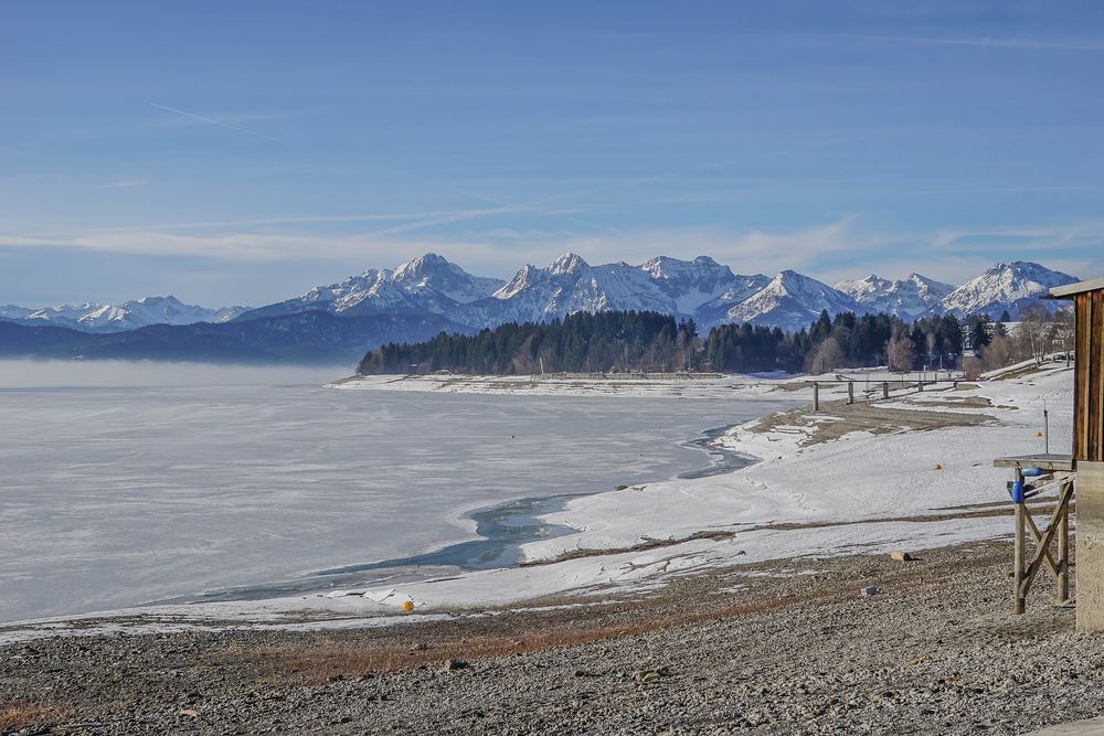 Forggensee Foto & Bild | sonne, winter, schnee Bilder auf fotocommunity