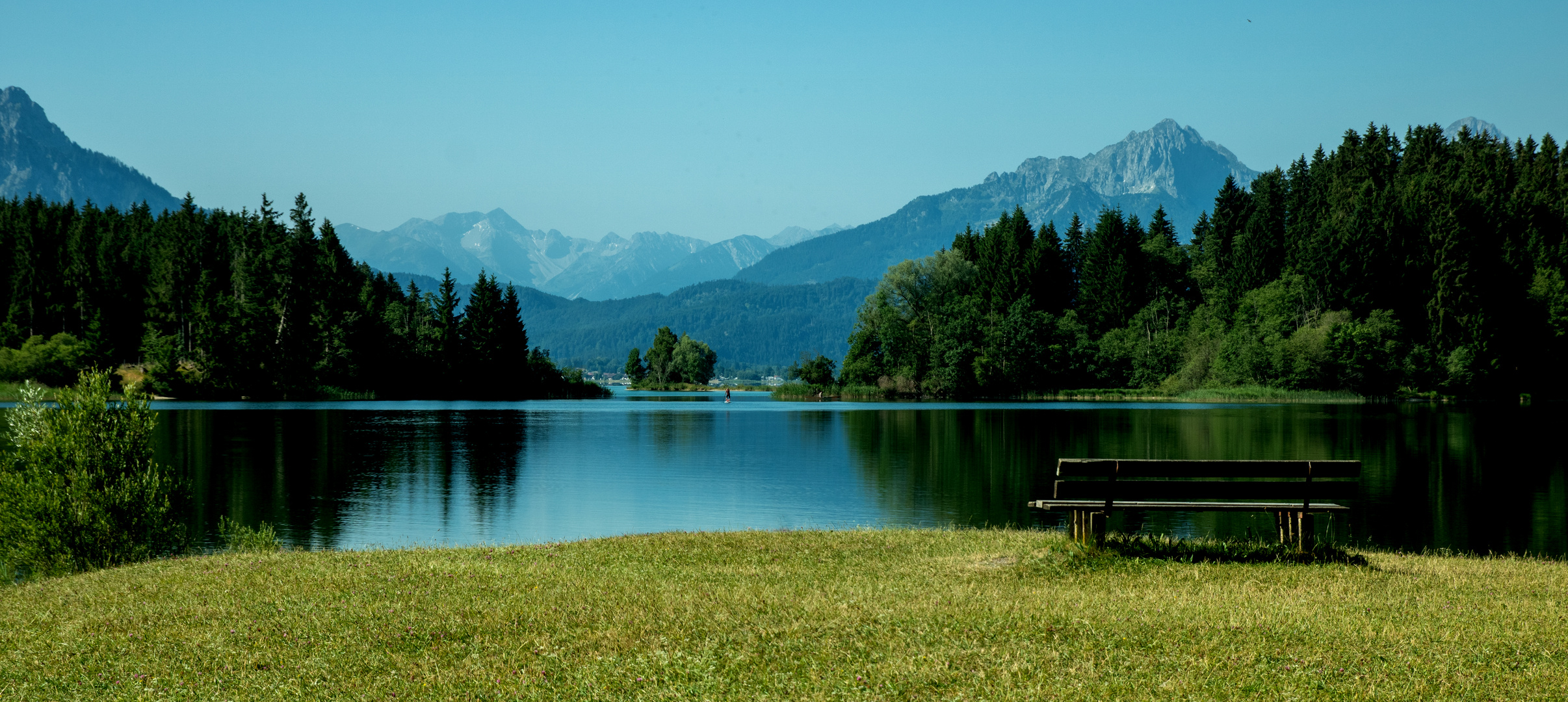 Forggensee im Allgäu Foto & Bild | landschaft, bach, fluss & see, see ...