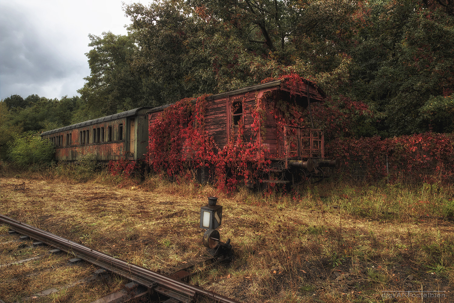 Forgotten Train Foto & Bild | marodes, dokumentation, herbst Bilder auf ...