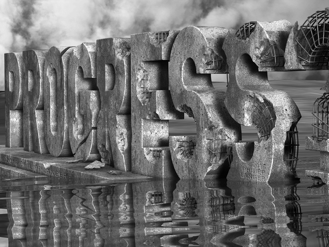 Fortschritt? Foto & Bild | rendering, landschaftsrendering, wasser Bilder auf fotocommunity