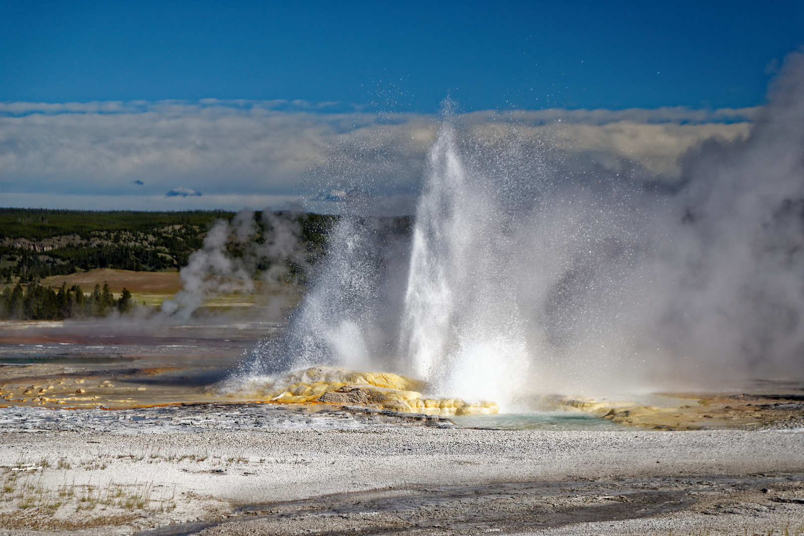 Fountain Geyser Foto & Bild | north america, united states, national ...