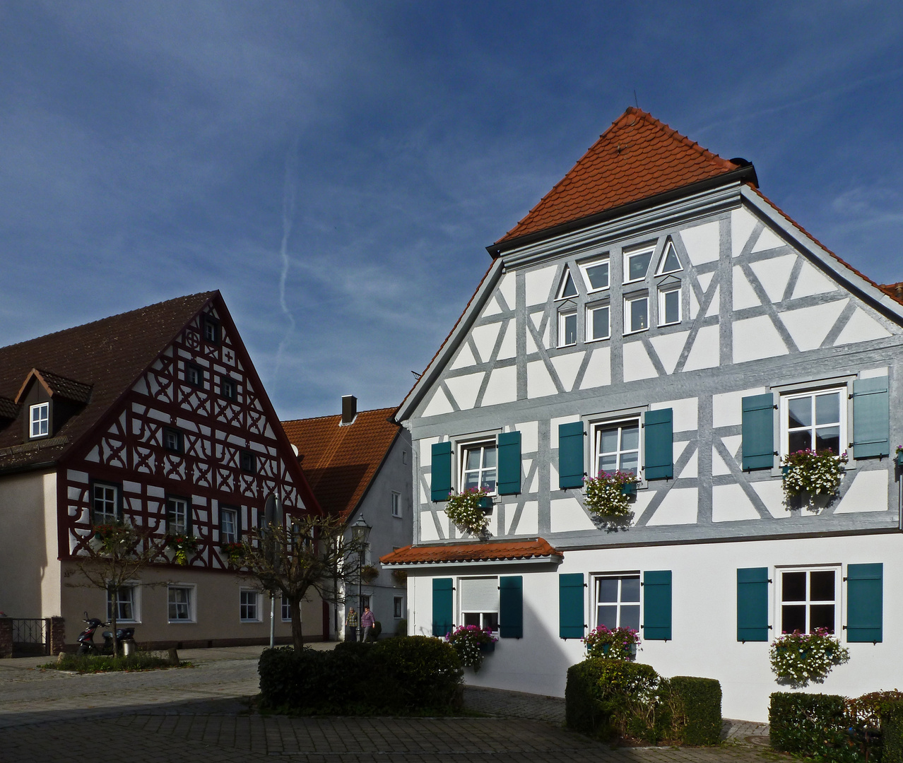 Fränkisches Fachwerk Foto & Bild | architektur, profanbauten ...