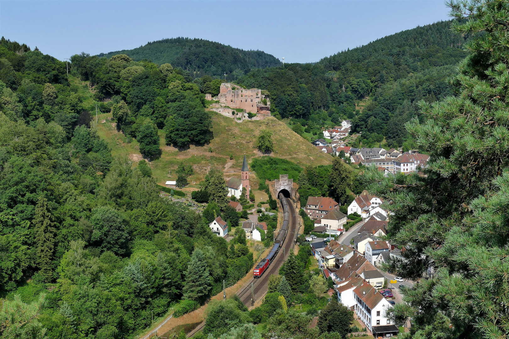 Frankenstein/Pfalz Foto & Bild | dampf-, diesel- und e-loks, eisenbahn, verkehr & fahrzeuge ...