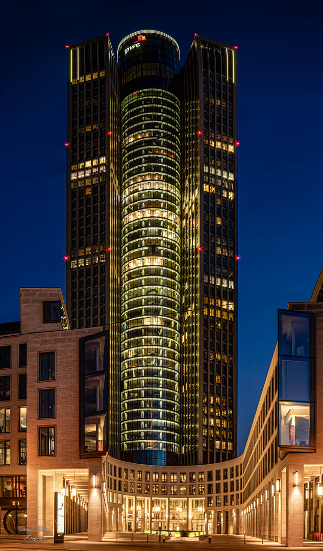 Frankfurt am Main, Tower 185 Foto & Bild | architektur, deutschland ...