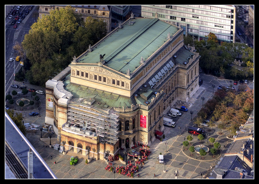 Frankfurt von oben - Alte Oper Foto & Bild | deutschland, europe ...