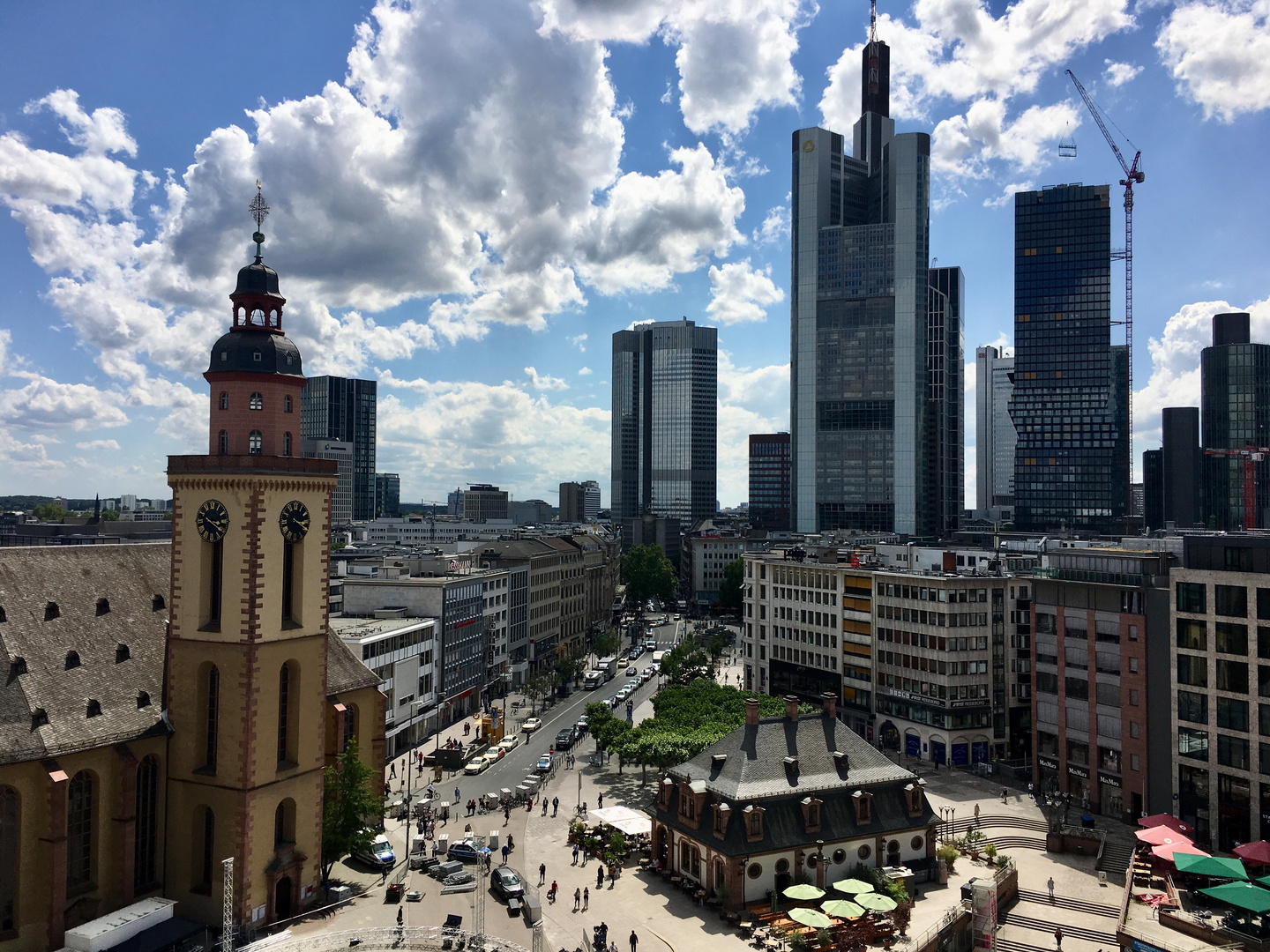 Frankfurter Hauptwache Foto & Bild | architektur, stadtlandschaft ...