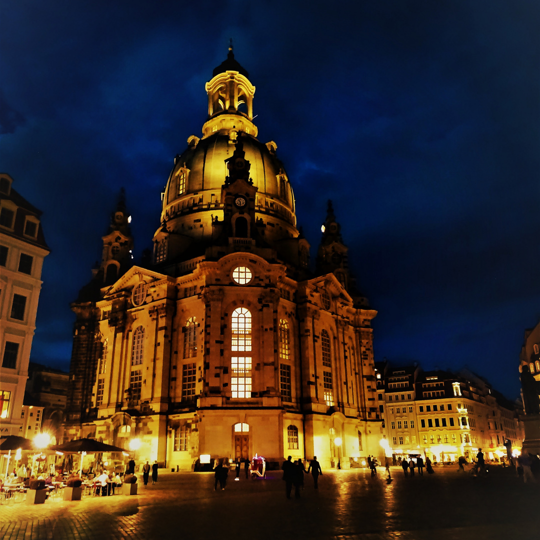 Frauenkirche Dresden Foto & Bild | world, nacht, natur Bilder auf ...