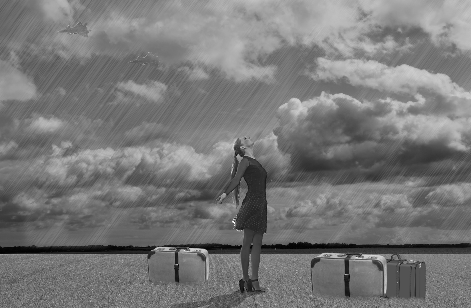 Freiheit geschafft.... Foto & Bild | fotomontage, composing , wolken Bilder auf fotocommunity