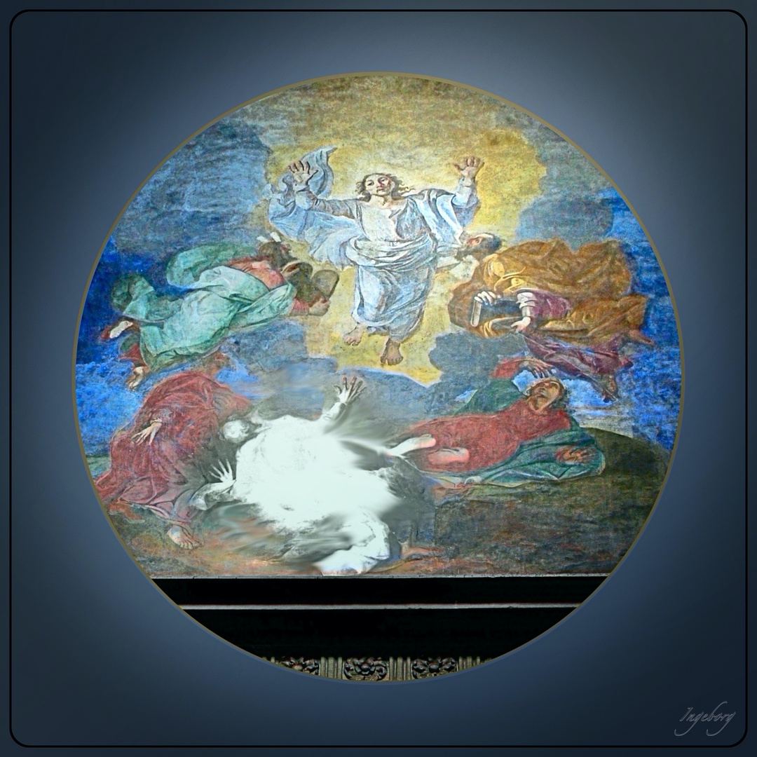 Fresko „ Christi Himmelfahrt " Foto & Bild | kathedrale, provence ...