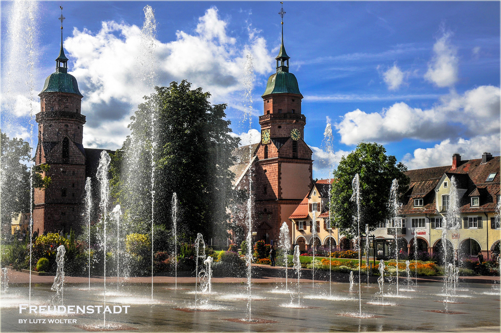 Freudenstadt im Schwarzwald Foto & Bild | wasser, deutschland ...