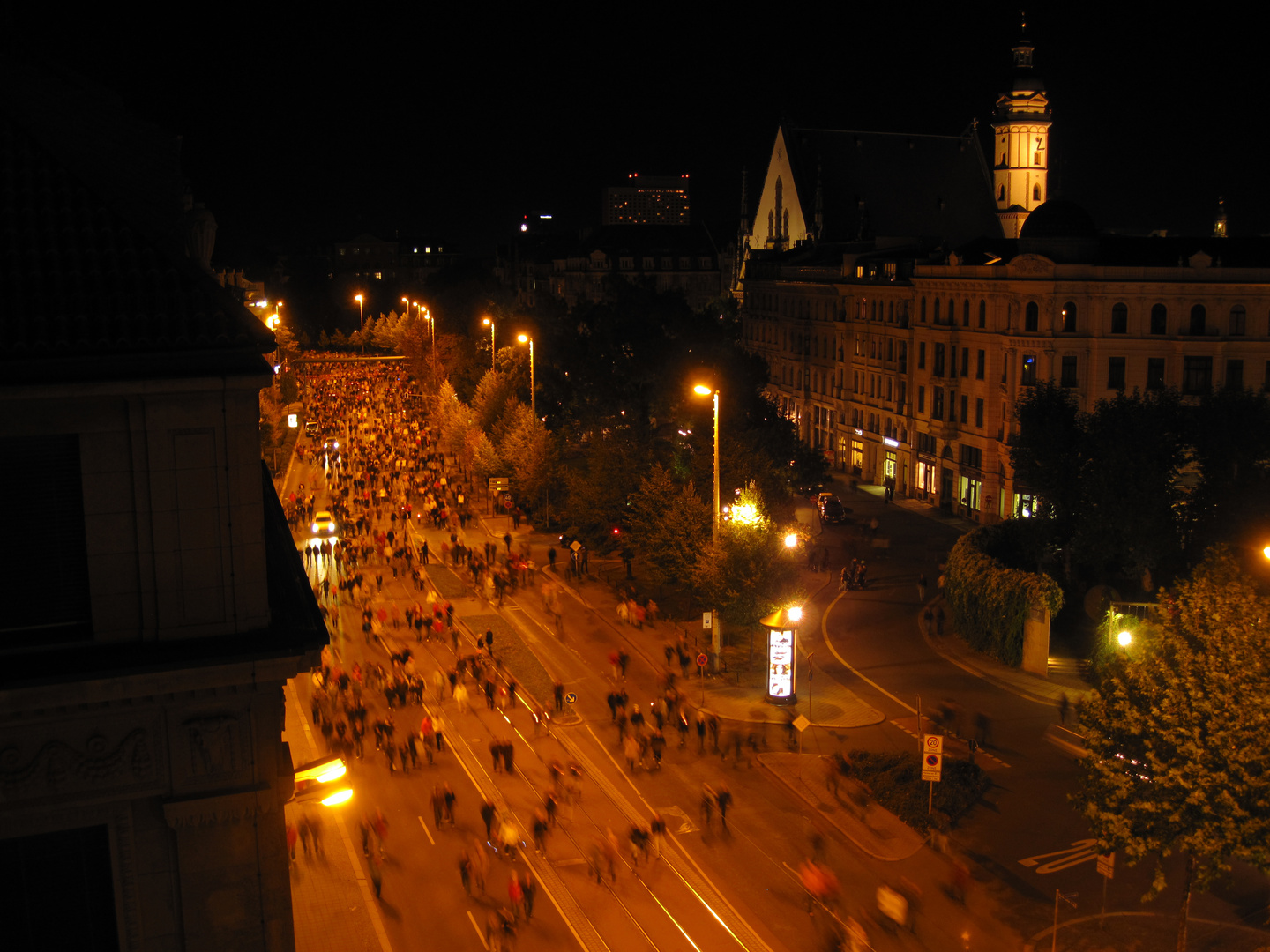 Friedliche Revolution Leipzig - Lichterfest Foto & Bild | deutschland ...