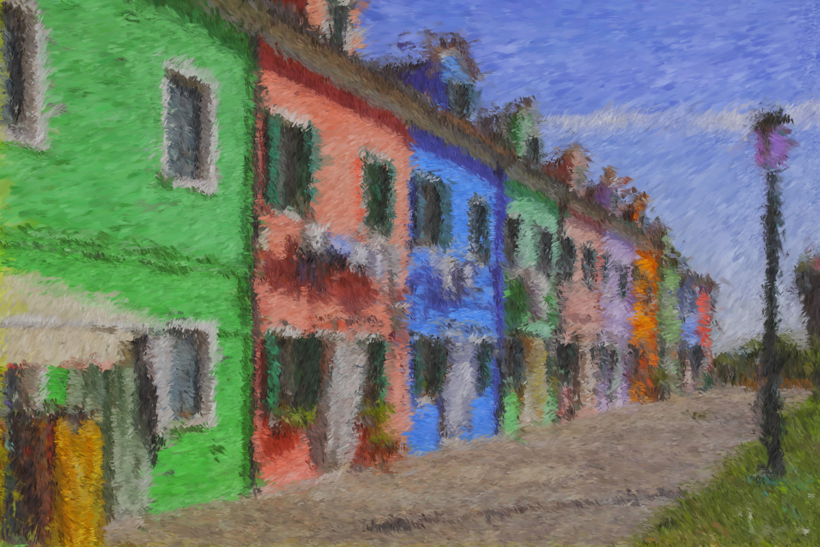 Frisch gestrichen, Foto & Bild | art, italy, world Bilder auf fotocommunity