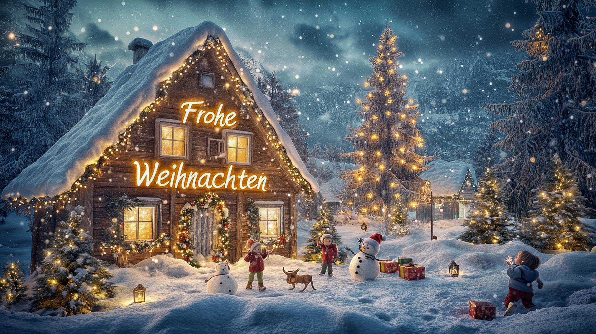 Frohe Weihnachten! Foto & Bild | dezember, surreal, bäume Bilder auf fotocommunity