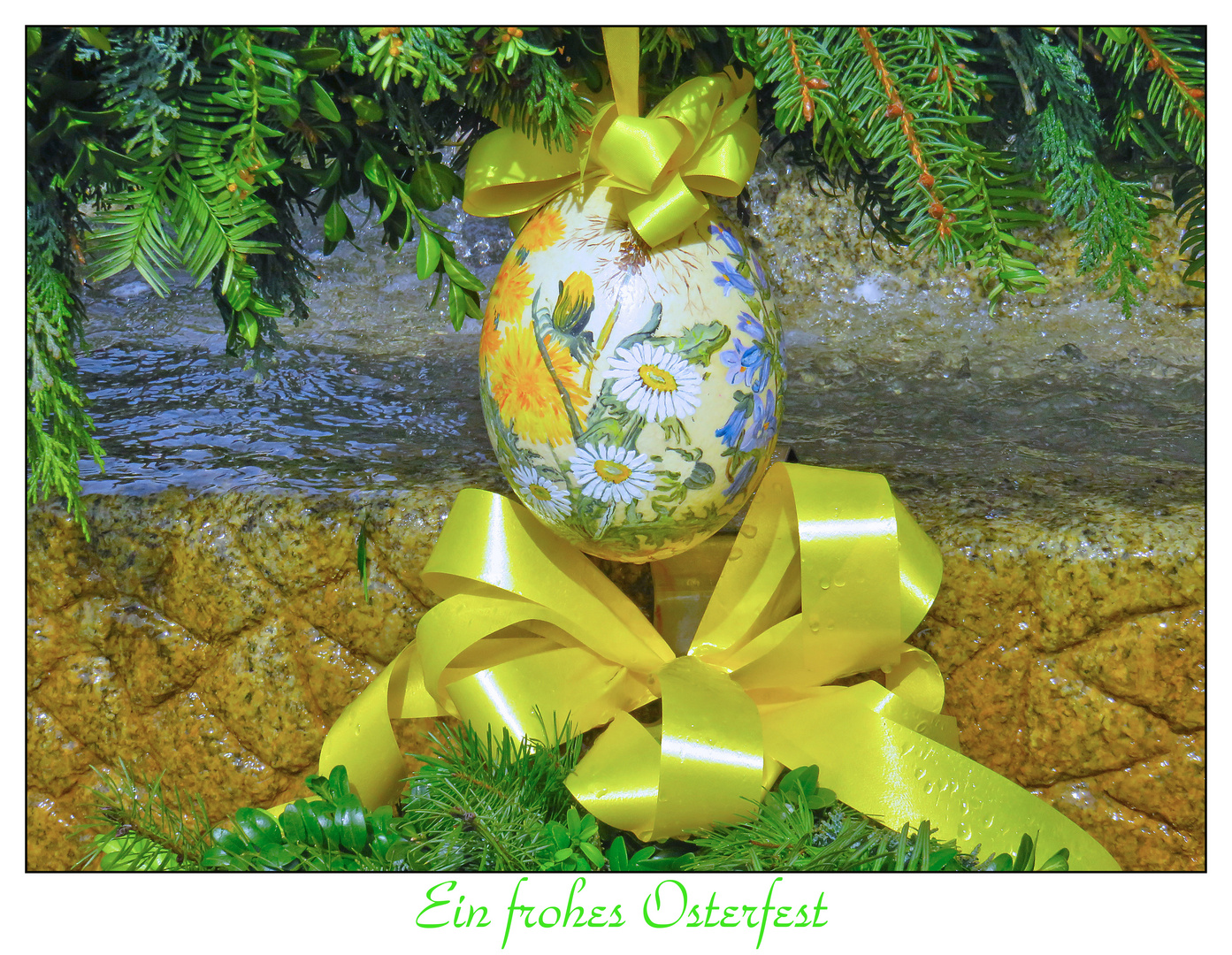 Frohes Osterfest Foto & Bild | fotos, wasser, natur Bilder auf ...