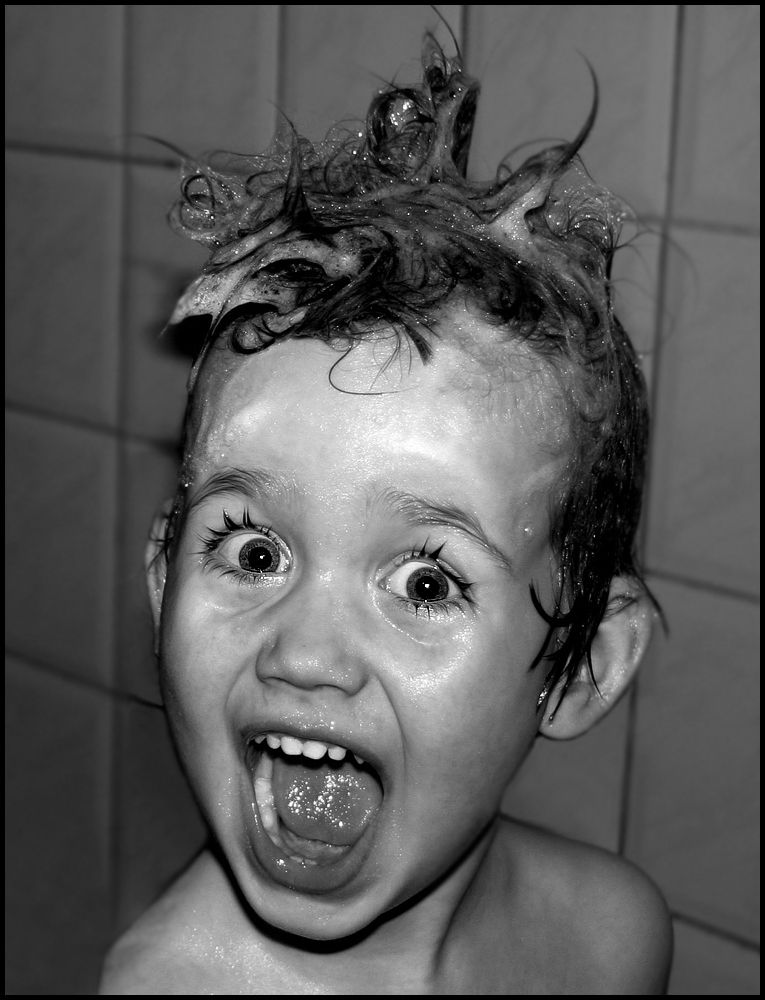 Früh übt sich wer ein Punk werden will... Foto & Bild | kinder ...