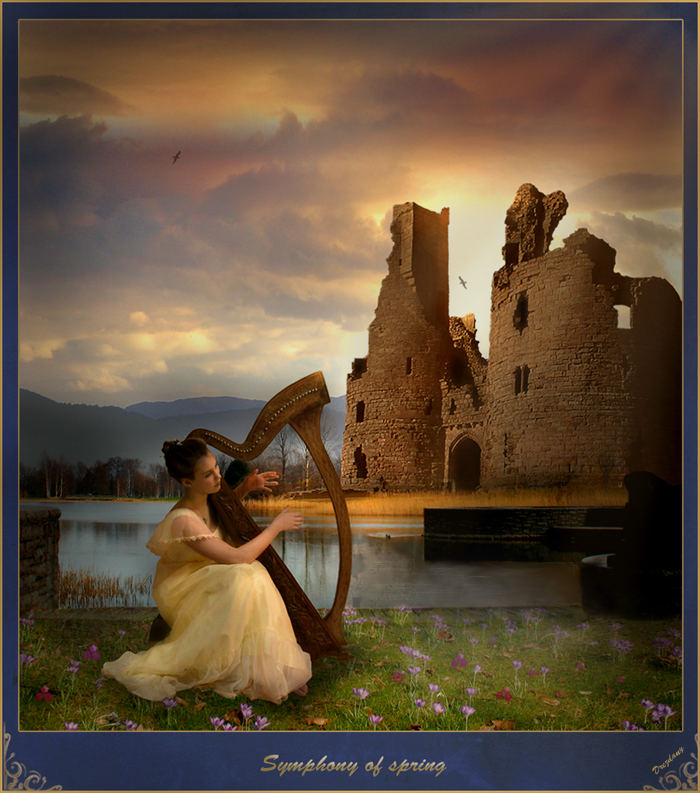 Frühlings-Symphonie Foto & Bild | fotomontage, fantasy mystery, digiart Bilder auf fotocommunity