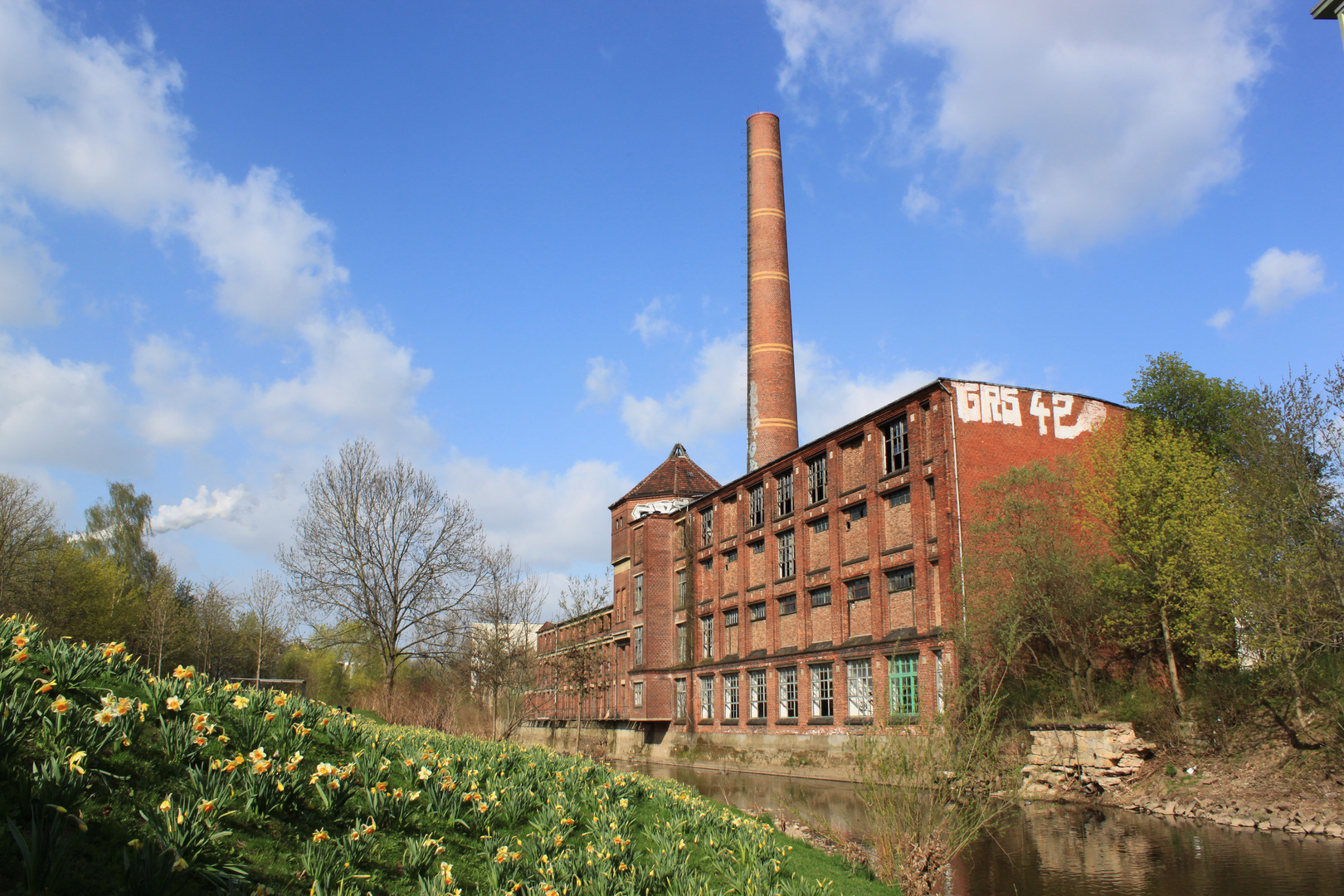 Frühlingsfabrik / spring factory in Chemnitz Foto & Bild | architektur ...