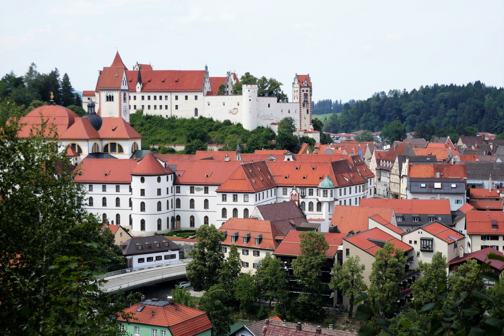Füssen: Hohes Schloss Foto & Bild | architektur, deutschland, europe ...