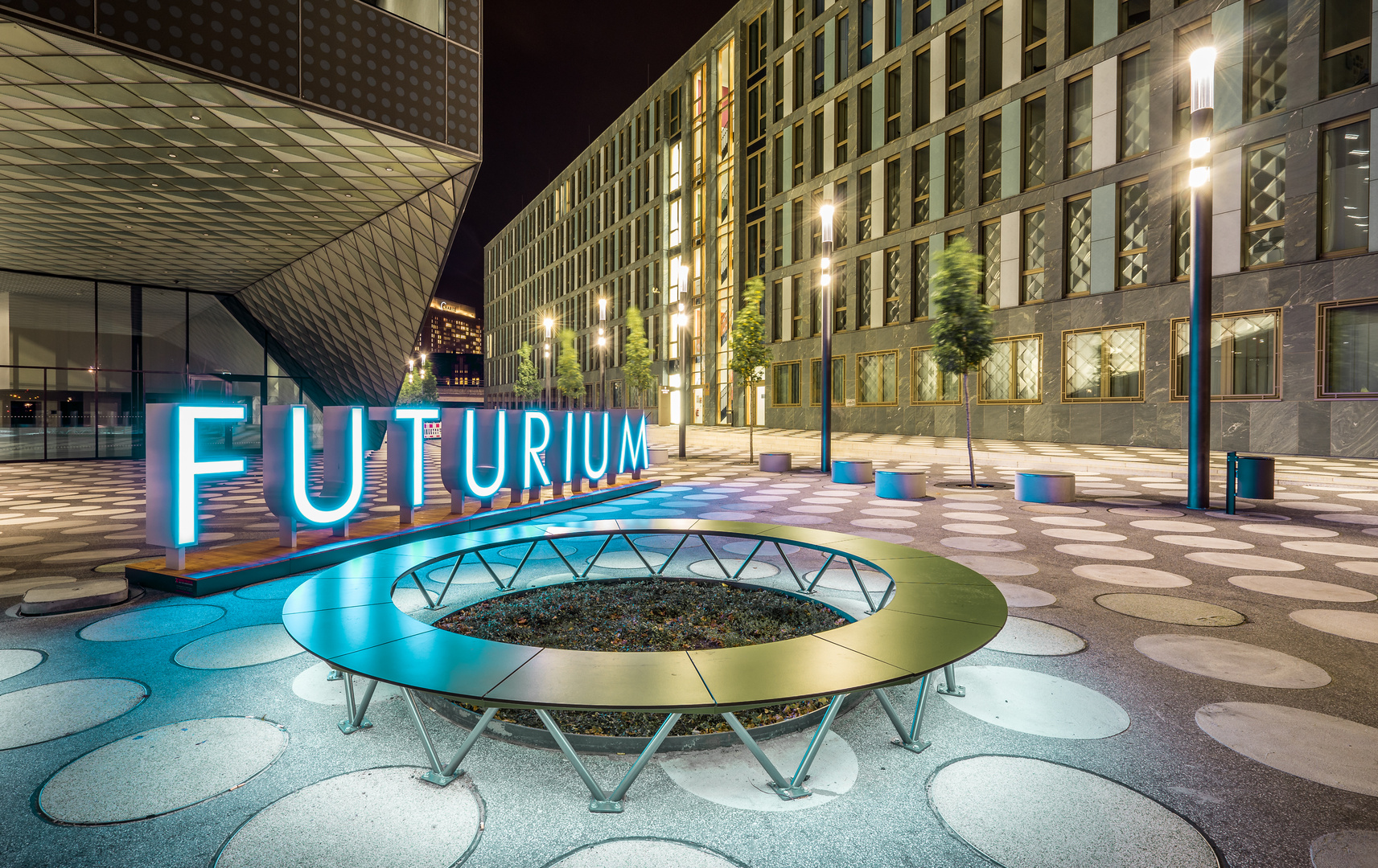 Futurium Foto & Bild | architektur, architektur bei nacht, night Bilder ...
