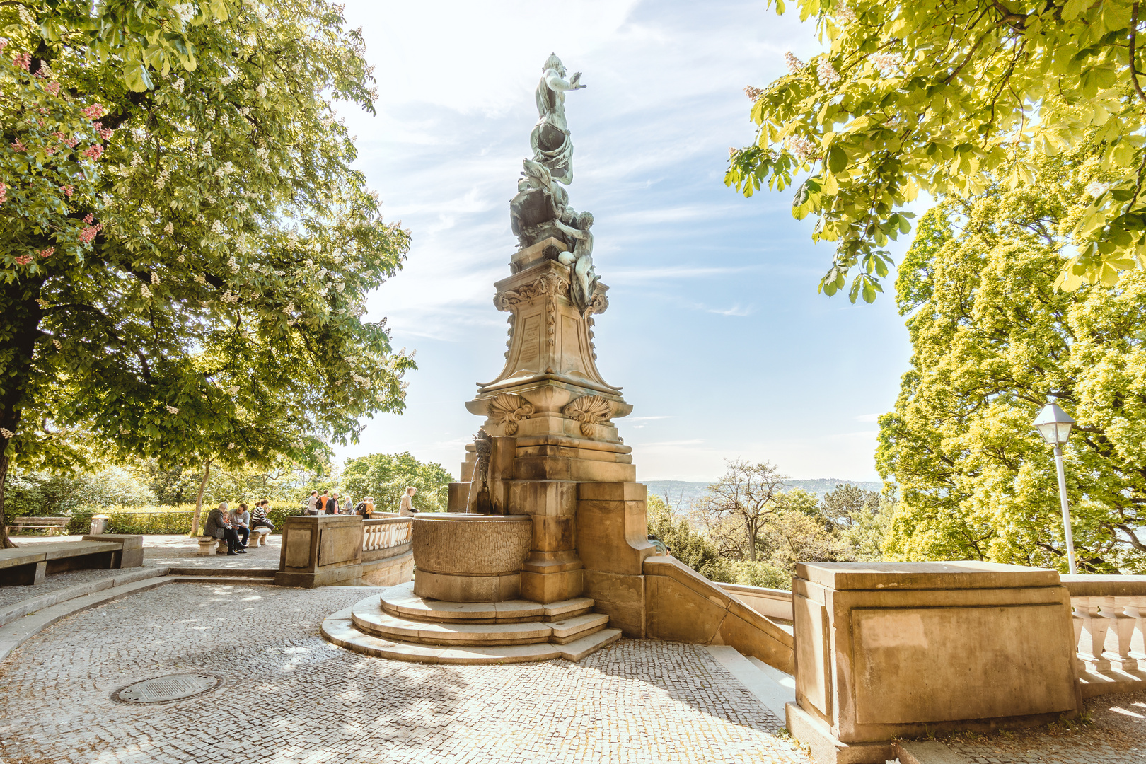 Galateabrunnen, Eugensplatz Stuttgart Foto & Bild | usertreffen ...